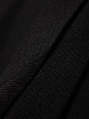 Jacquemus D'homme Pleated Wool Wide-leg Pants - Black