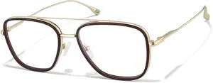 Zenni Silver Tone Eyewear For Men