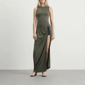 Coperni Taped Suspended Maxi Dress