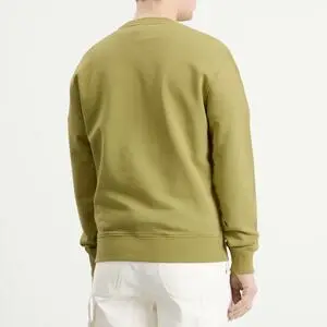 Ami Contrasted De Coeur Sweatshirt - Matcha