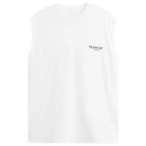 REPRESENT 247 Represent Team 247 Oversized Tank - Flat White