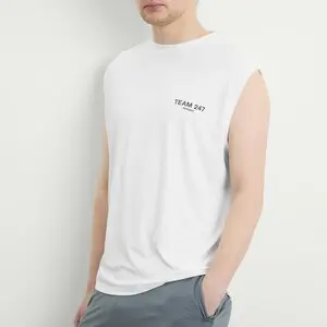 REPRESENT 247 Represent Team 247 Oversized Tank - Flat White
