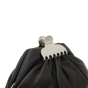 Marc Jacobs The Small Claw Clip Clutch Bag - Black