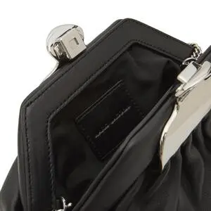 Marc Jacobs The Small Claw Clip Clutch Bag - Black
