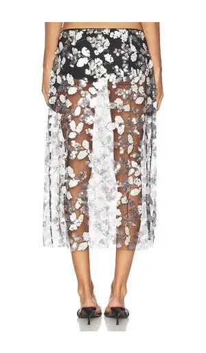 SIEDRES Wells Metallic Skirt