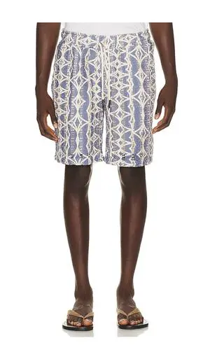 Oas Nicola Terrycloth Shorts - Blue