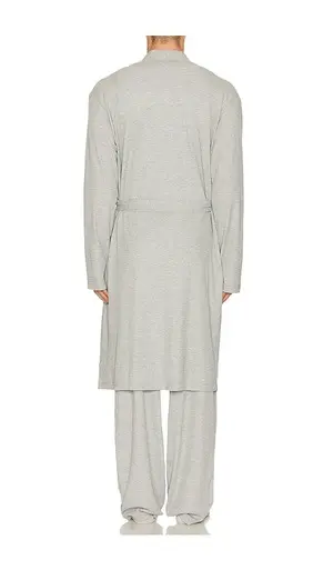 Tommy John Waffle Robe In Grey