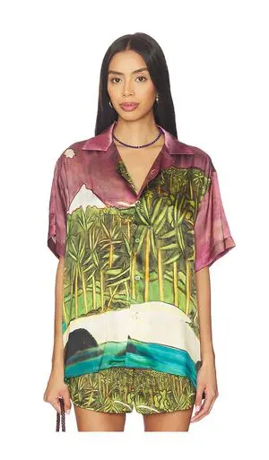 DONDE ESTEBAN La Sierra Silk Shirt - Multi