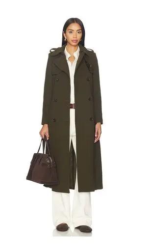 Ivy Oak Notched Lapel Coats For Women