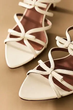 Lola Cruz Sabra Bow Strappy Sandals