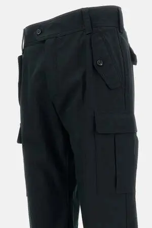 Alexander McQueen Cargo Trousers - Black