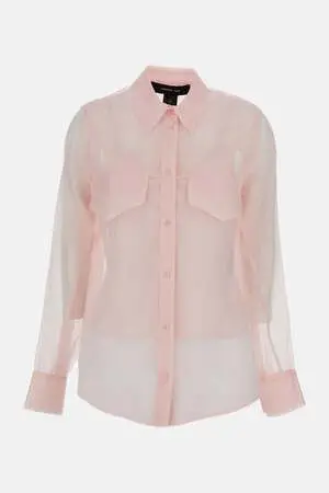 Federica Tosi Silk Organza Shirt - Rose