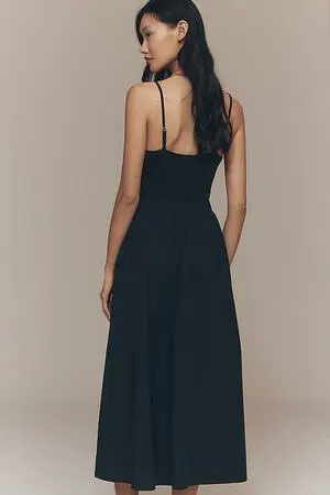 Anthropologie Cargo A-line Midi Dress