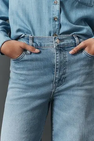 FRAME Le Slim Palazzo High-rise Wide-leg Jeans - Ripple