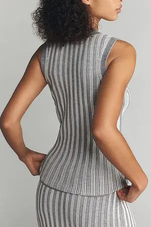 Varley Farida Ribbed Tank Top