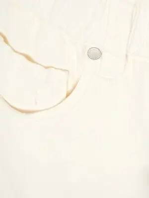 Brunello Cucinelli Bead-embellished Cotton And Linen-blend Wide-leg Pants - White