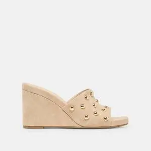 DOLCEVITA Holta Studded Wedge Slides