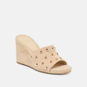 DOLCEVITA Holta Studded Wedge Slides