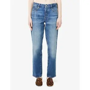 FRAME The Essential Straight-leg Denim Jeans - Fighter