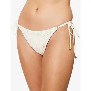 Monday Swimwear Hanalei Crochet Bikini Bottoms