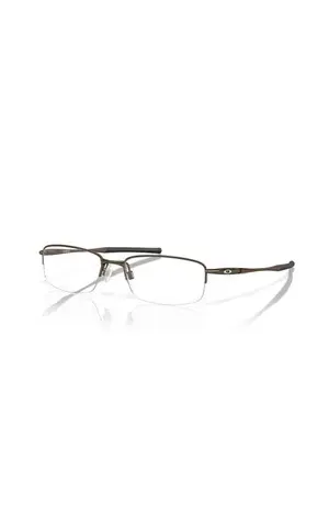 Oakley 54mm Rectangle Optical Glasses - Grey