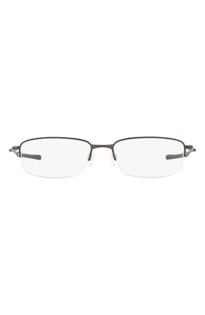 Oakley Clubface Rectangular Optical Glasses - Silver