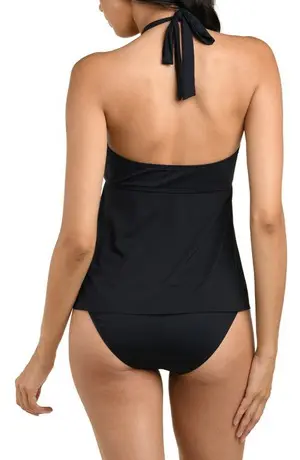 La Blanca Island Flyaway Tankini Top
