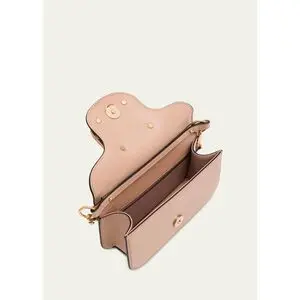 Valentino Garavani Loco Small Shoulder Bag With Jewel Vlogo - Rose