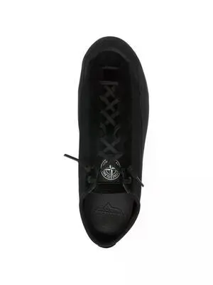Stone Island Compass-patch Low-top Sneakers