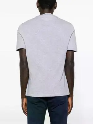 Brunello Cucinelli Ribbed Crew-neck Logo-embroidery T-shirt