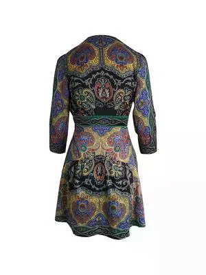 Sandro Printed Mini Dress