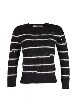 IRO PARIS Striped Knit Sweater