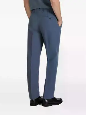 Incotex Chinolino Buttoned Trousers - Blue