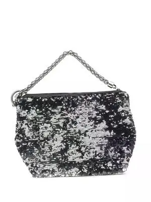JIMMY CHOO Callie Sequin Chain Tote Bag