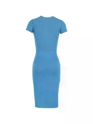 Iris & Ink Zip-up Midi Dress