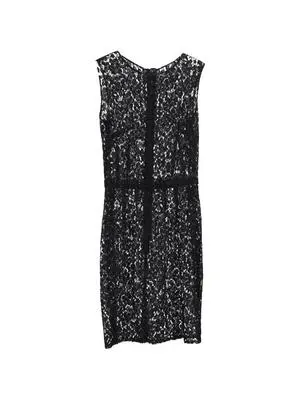 Dolce & Gabbana Lace Sleeveless Dress - Black