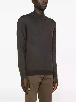 Corneliani Quarter Zip Sweater