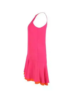 Diane Von Furstenberg Vintage Halter-neck Layered Dress