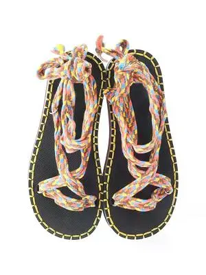 Chloé Tie-up Platform Sandals