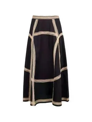 Ulla Johnson Norah A-line Midi Skirt
