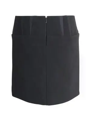 Balenciaga Overlapping-detail Mini Skirt
