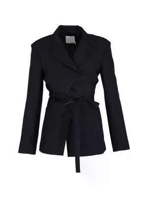 Christopher Esber Cut-out Tie-waist Blazer