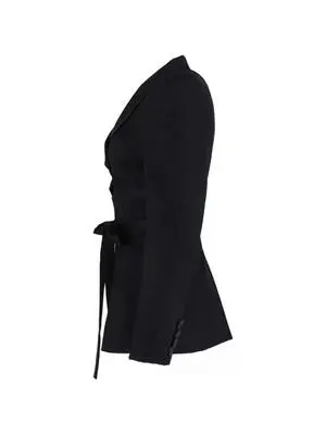 Christopher Esber Cut-out Tie-waist Blazer