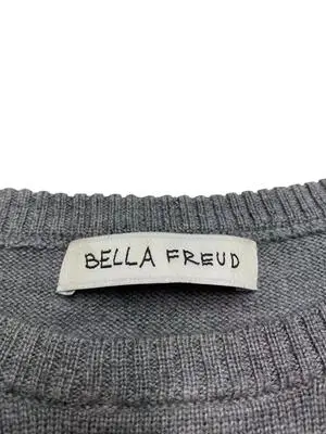 Bella Freud Embroidered Crew-neck Sweater