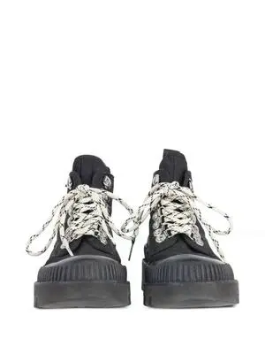 Proenza Schouler Lug-sole Lace-up Boots