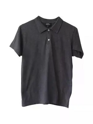 A.p.c. Logo Embroidered Polo Shirt