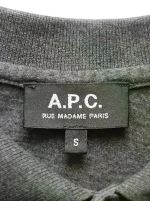 A.p.c. Logo Embroidered Polo Shirt