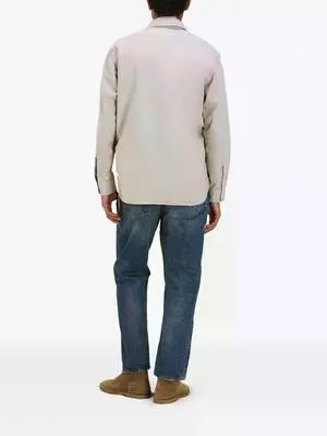 FORTELA Patch-pocket Work Shirt - Neutrals
