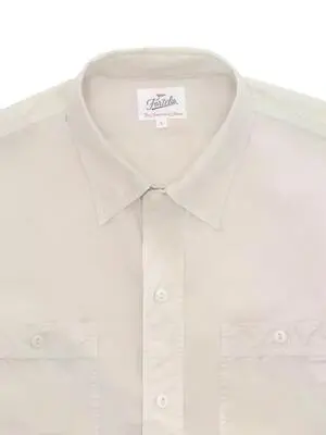 FORTELA Patch-pocket Work Shirt - Neutrals