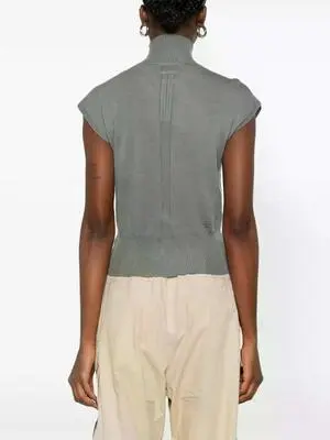 Rick Owens Sleeveless Turtleneck Top